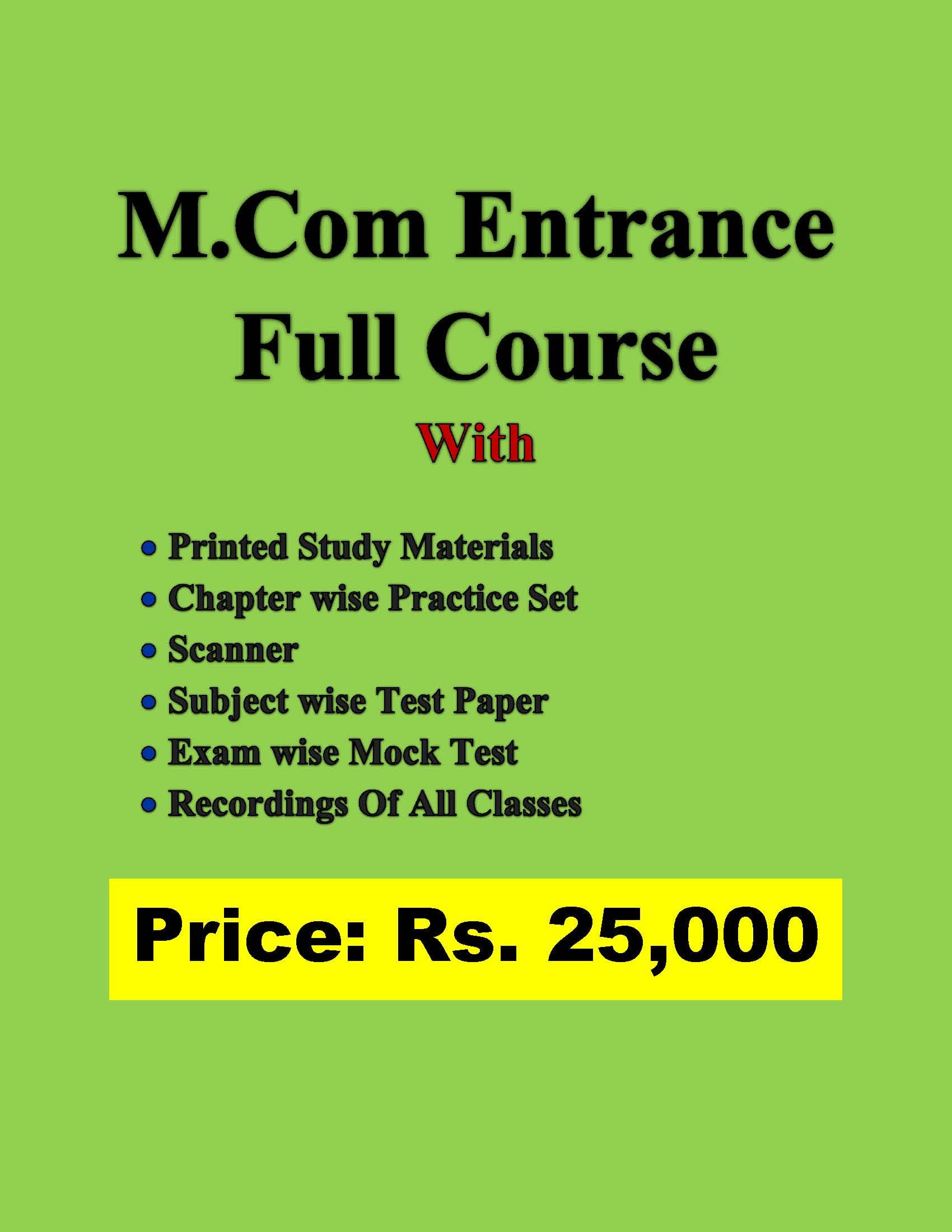 Best Commerce Coaching-UGC NET,M.Com Entrance,PGT Commerce
